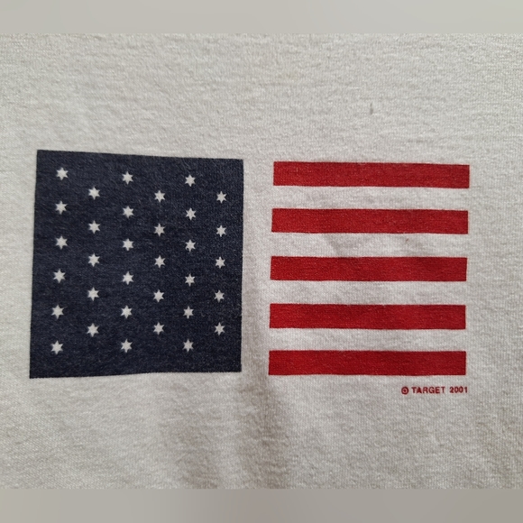 Target | Shirts | Vintage 20 Target American Flag Usa White Graphic ...
